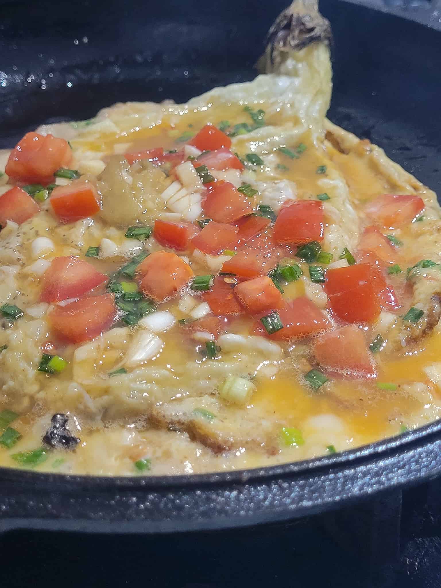 Filipino Eggplant Omelet (Tortang Talong)