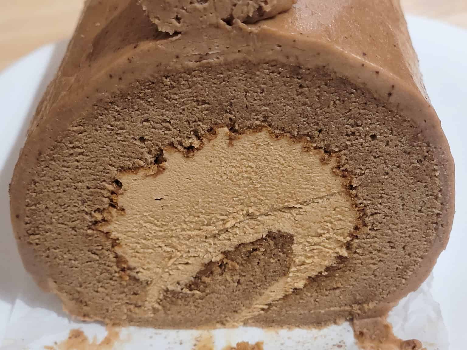 Mocha Roll Cake