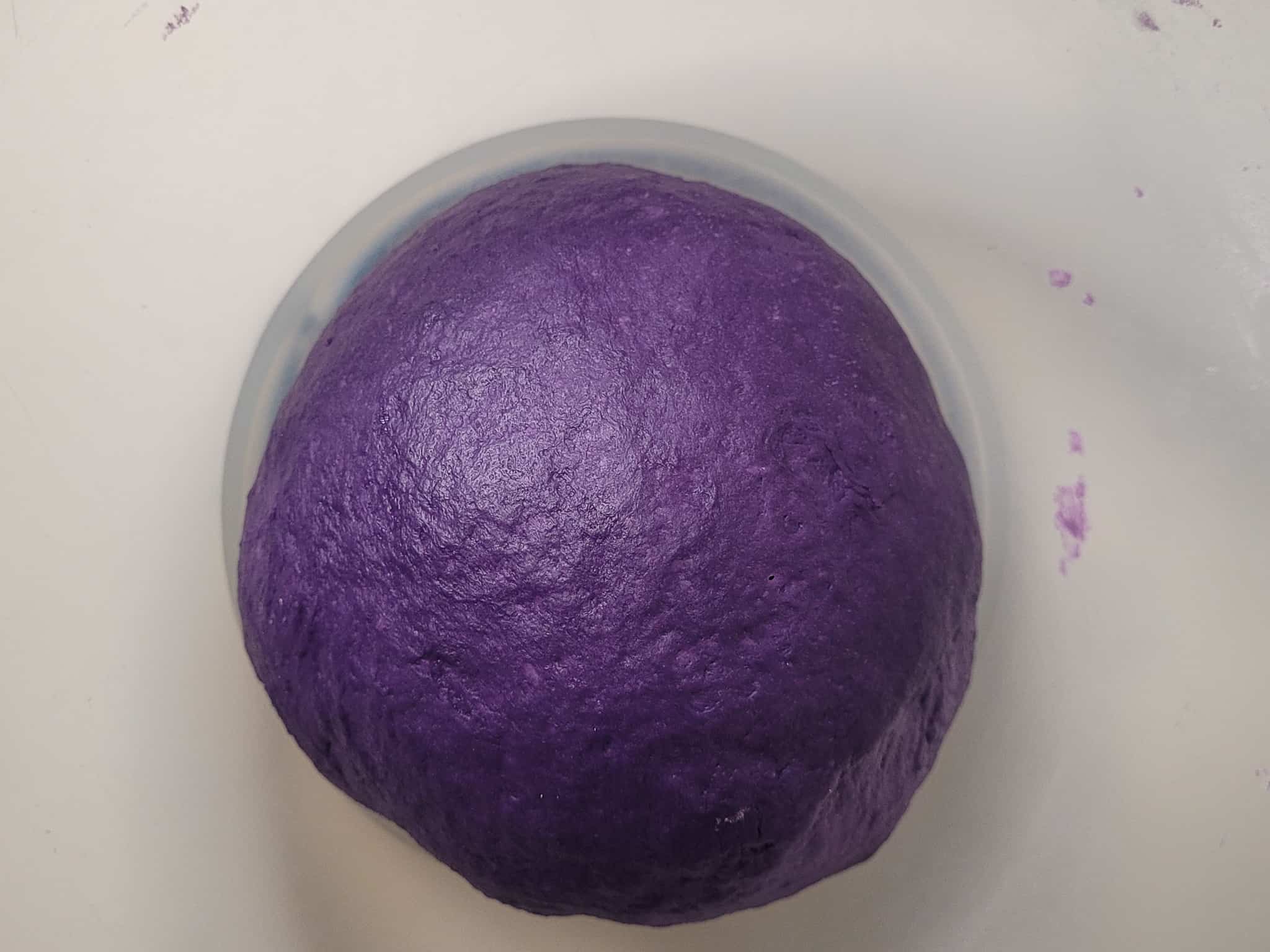 Ube Pandesal with Custard