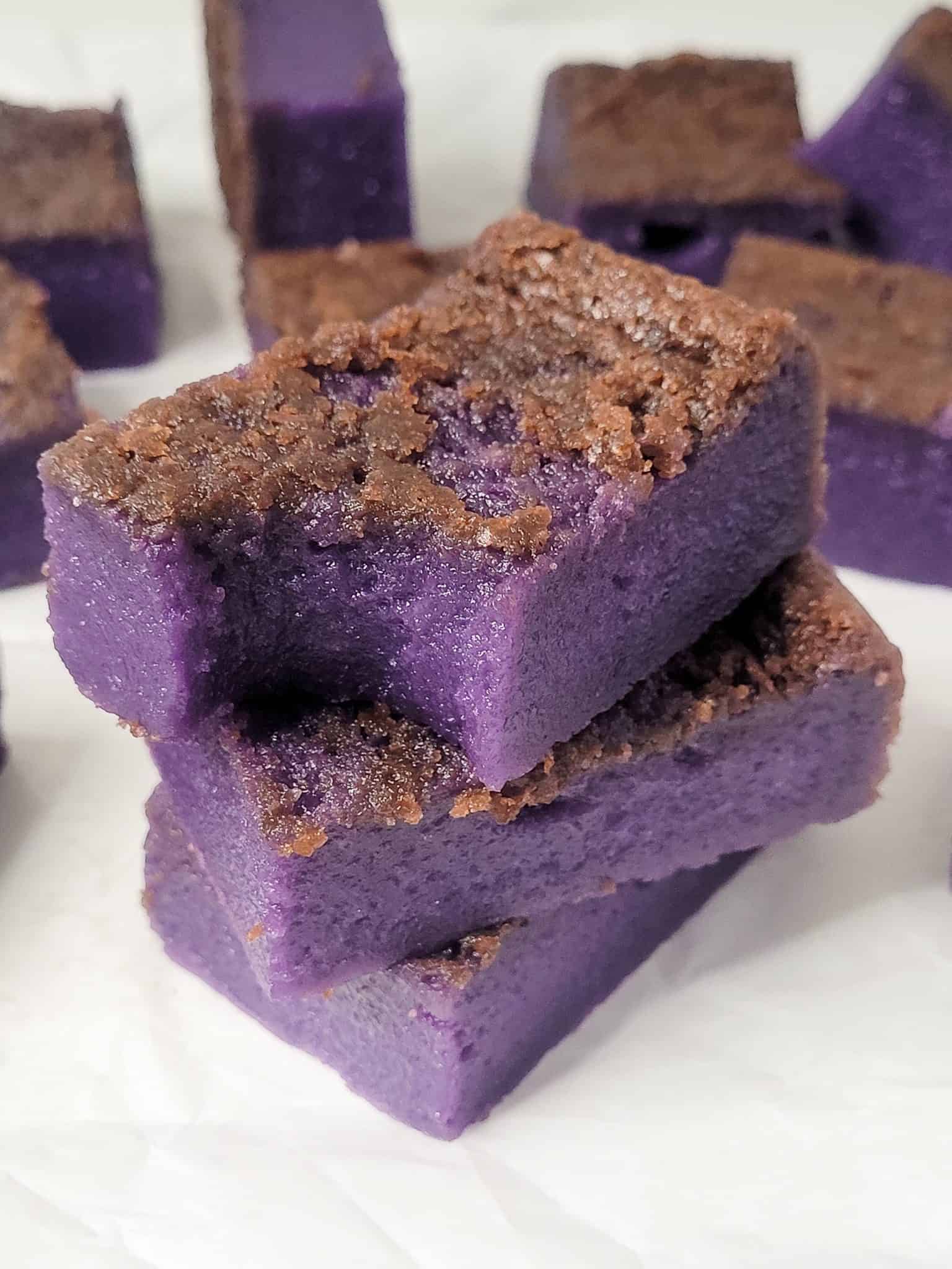 Ube Butter Mochi