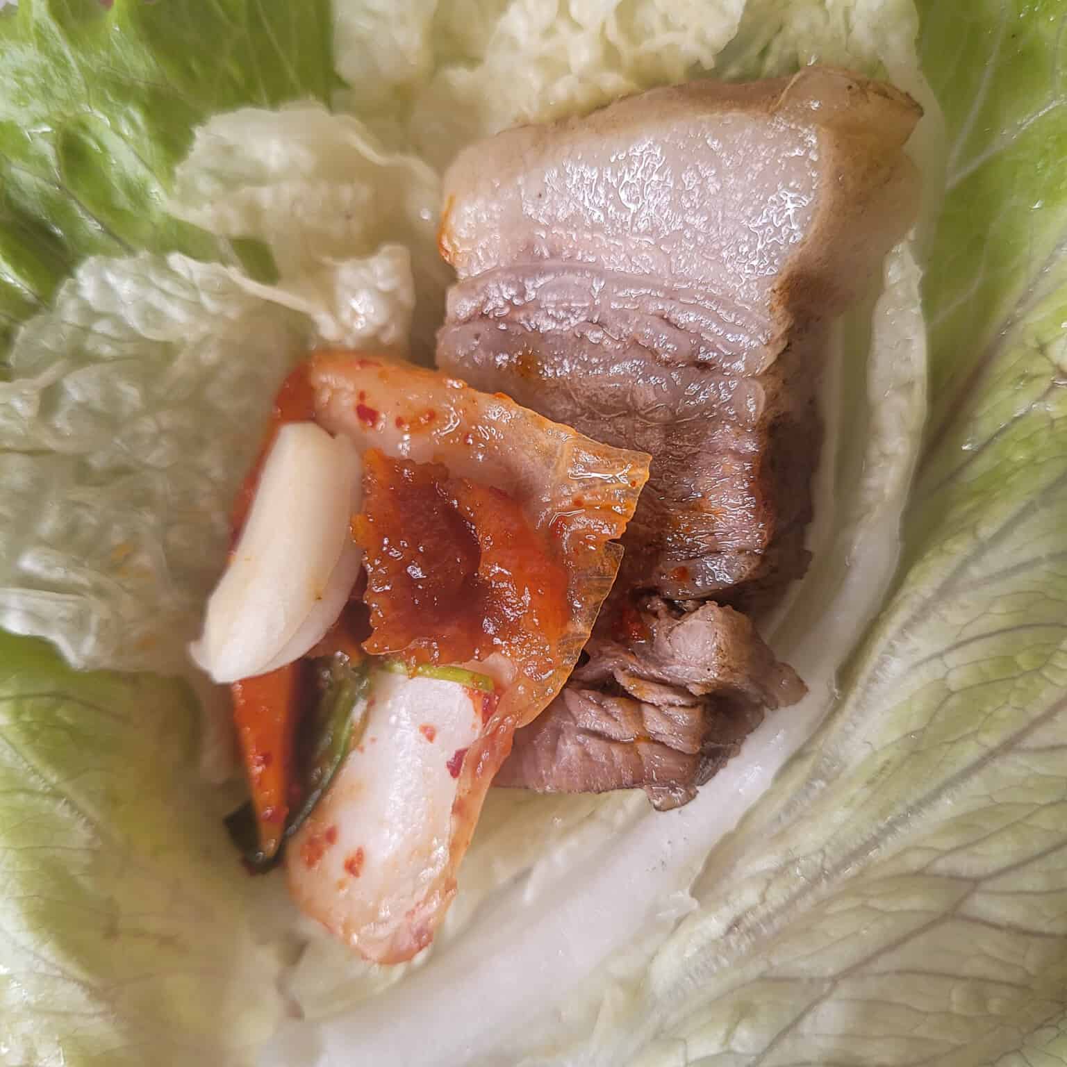 Easy Bossam from Suyuk (Boiled Pork)
