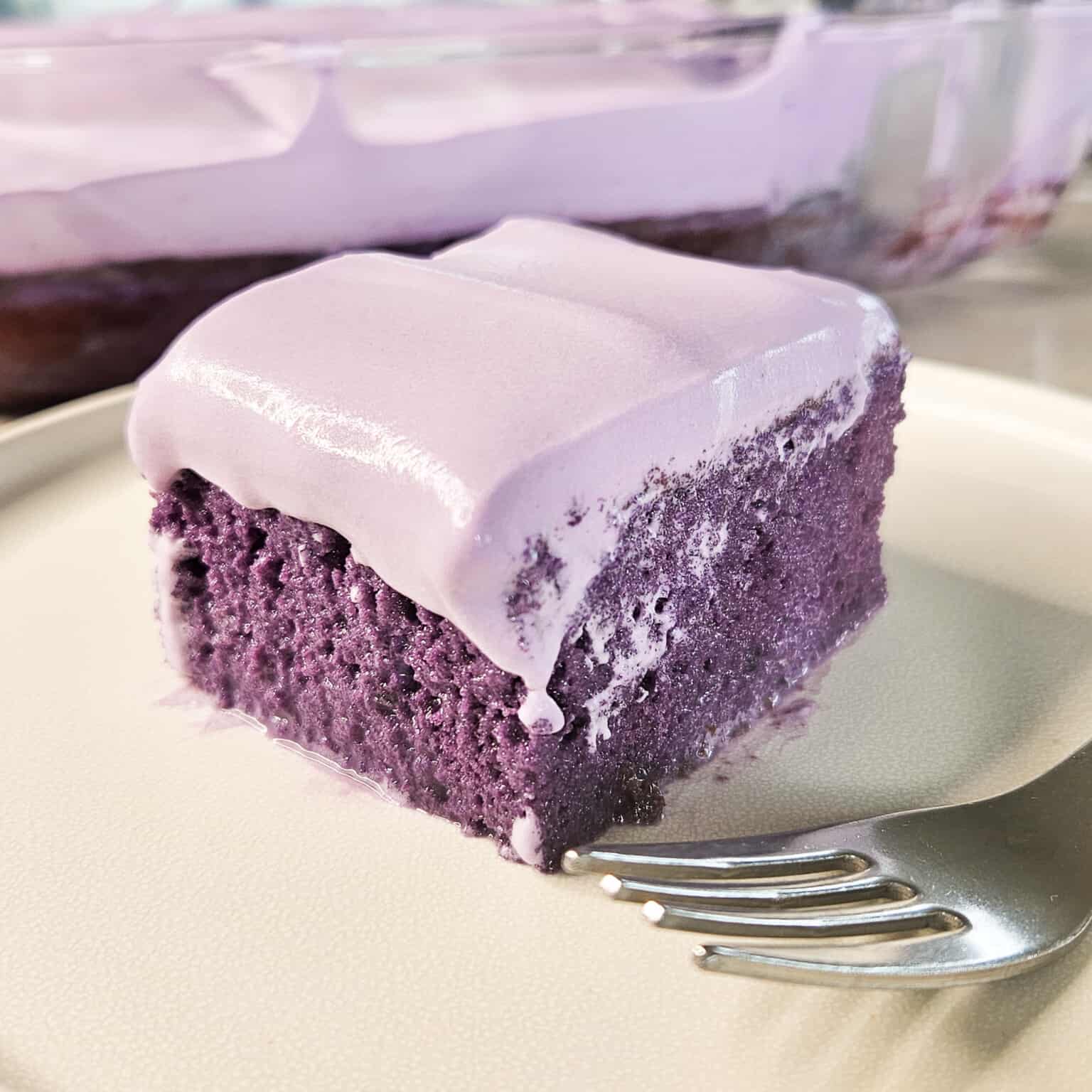 Ube Lava Cake
